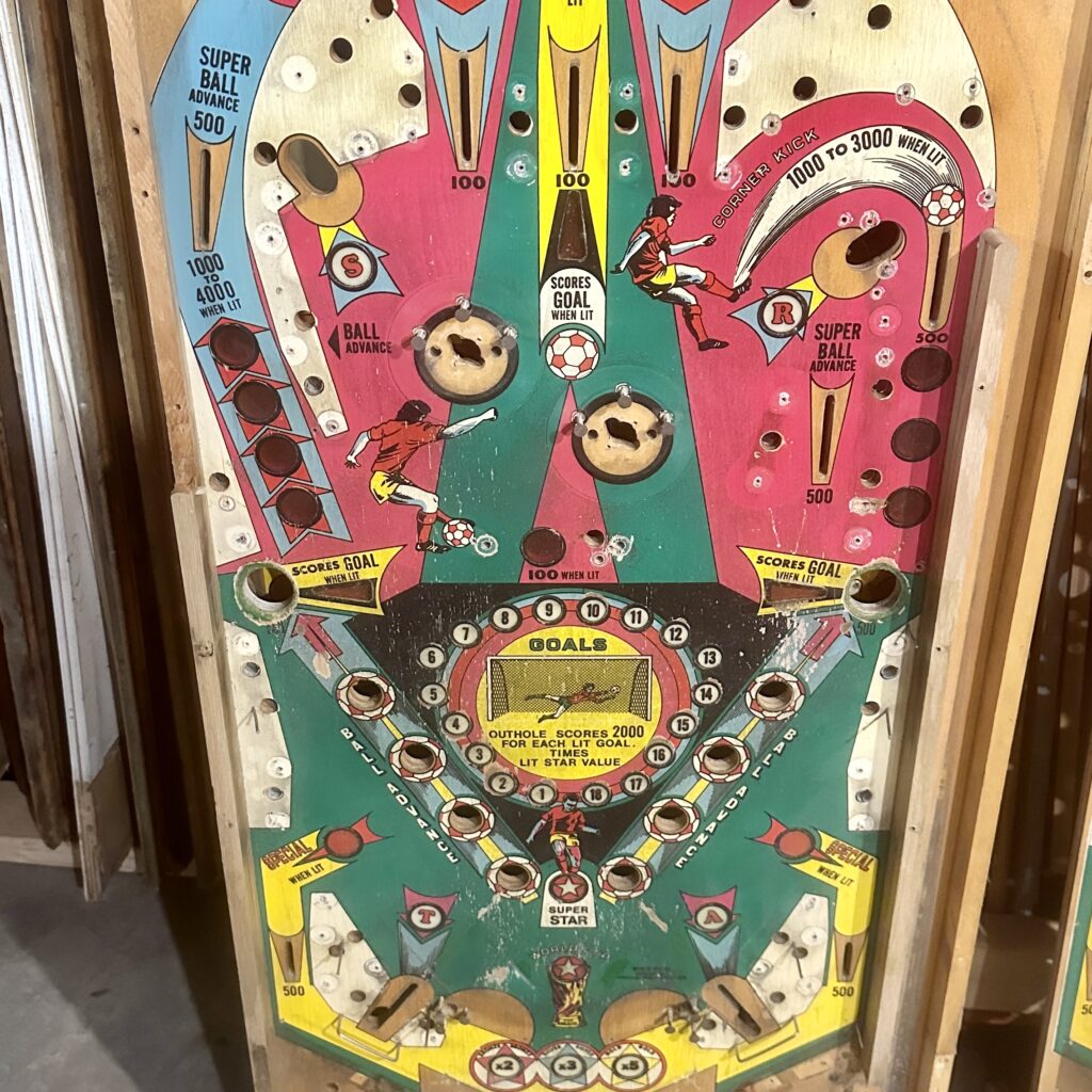 World Cup 2 - Tiltcycle - Upcycled Pinball Pop Art